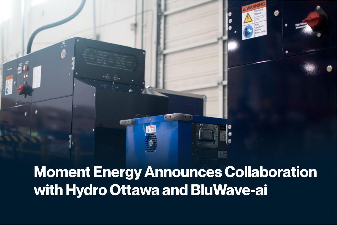 Moment Energy Partners with Hydro Ottawa to Revolutionize Grid ...