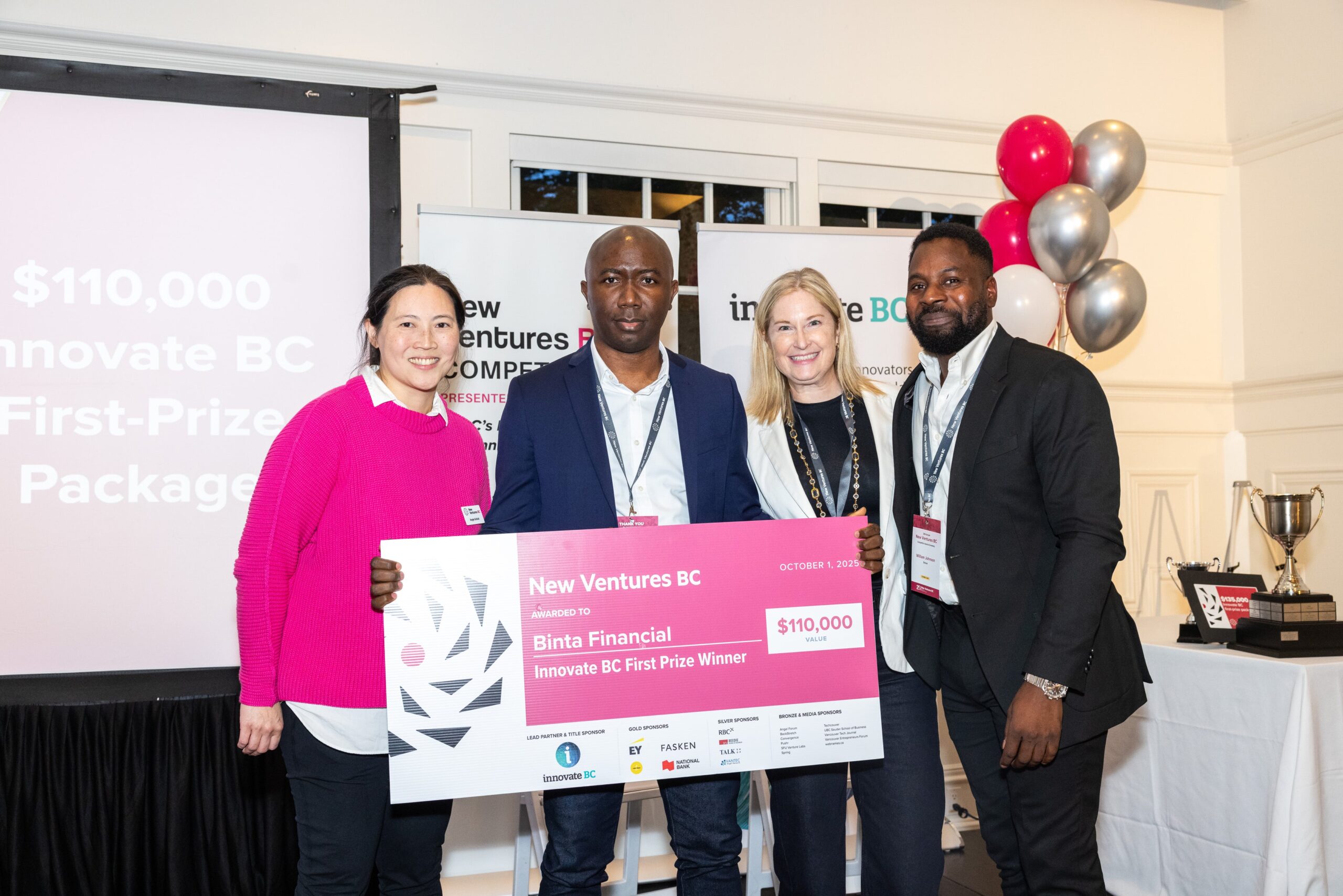 Binta Financial Wins 25th New Ventures BC Competition - Techcouver.com